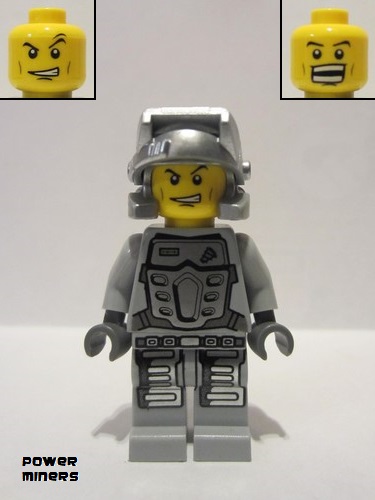 Lego Minifigs Power Miners Pm030 Power Miner Doc Minifig
